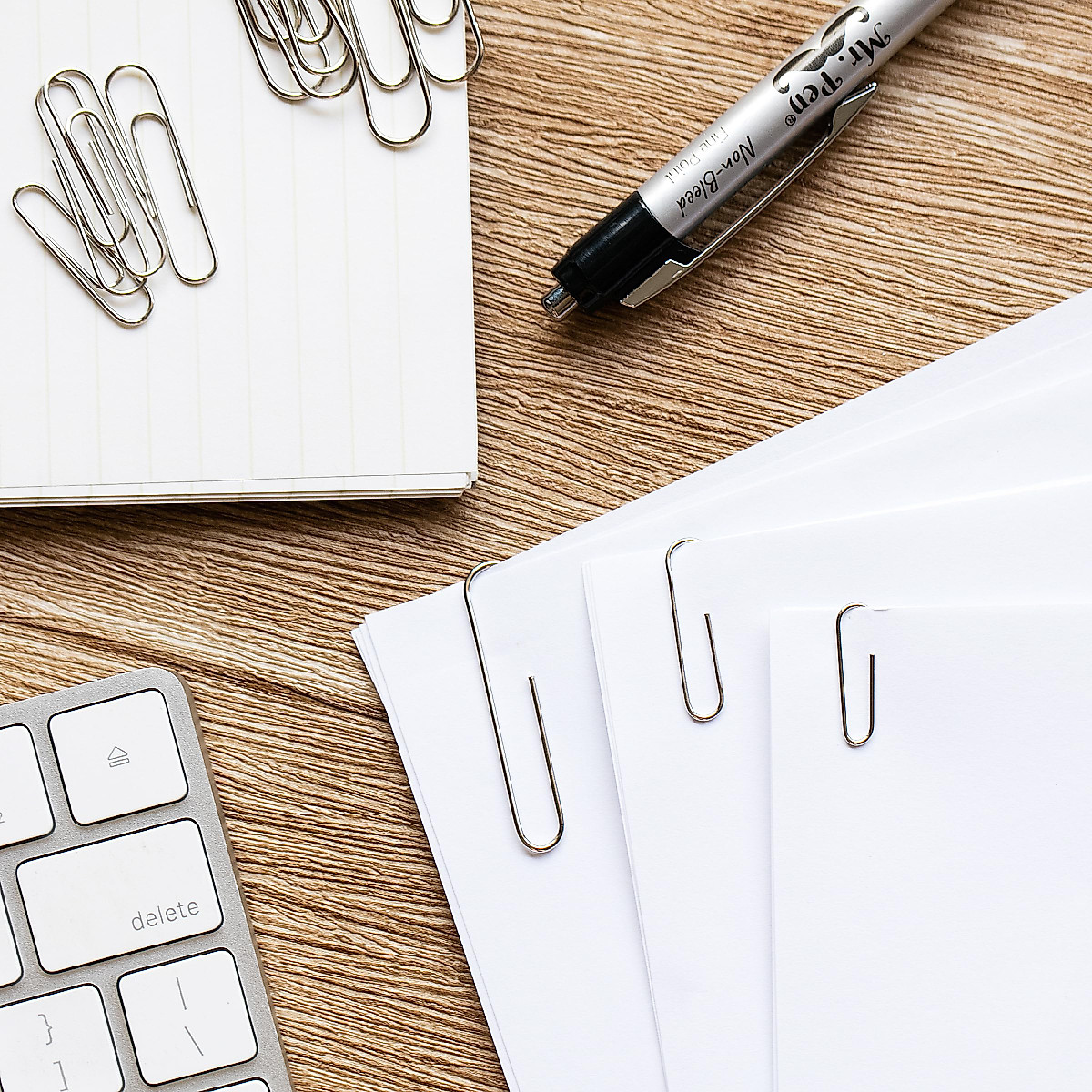 Mr. Pen- Paper Clips, 450 Pack, Silver, Paper Clips Assorted Sizes, Paperclips, Paper Clip, Large Paper Clips, Clips for Paperwork, Small Paper Clips, Big Paper Clips, Paper Clip Assortment, Clip