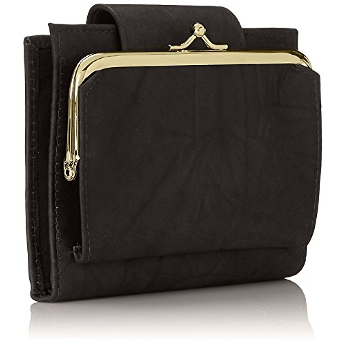 Buxton Heiress Cardex Wallet, Black, One Size