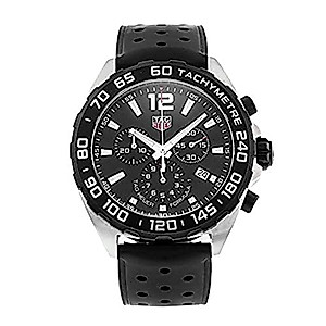 TAG Heuer Men's Formula 1 Chronograph Black Dial Stainless Steel Quartz Watch CAZ1010.FT8024