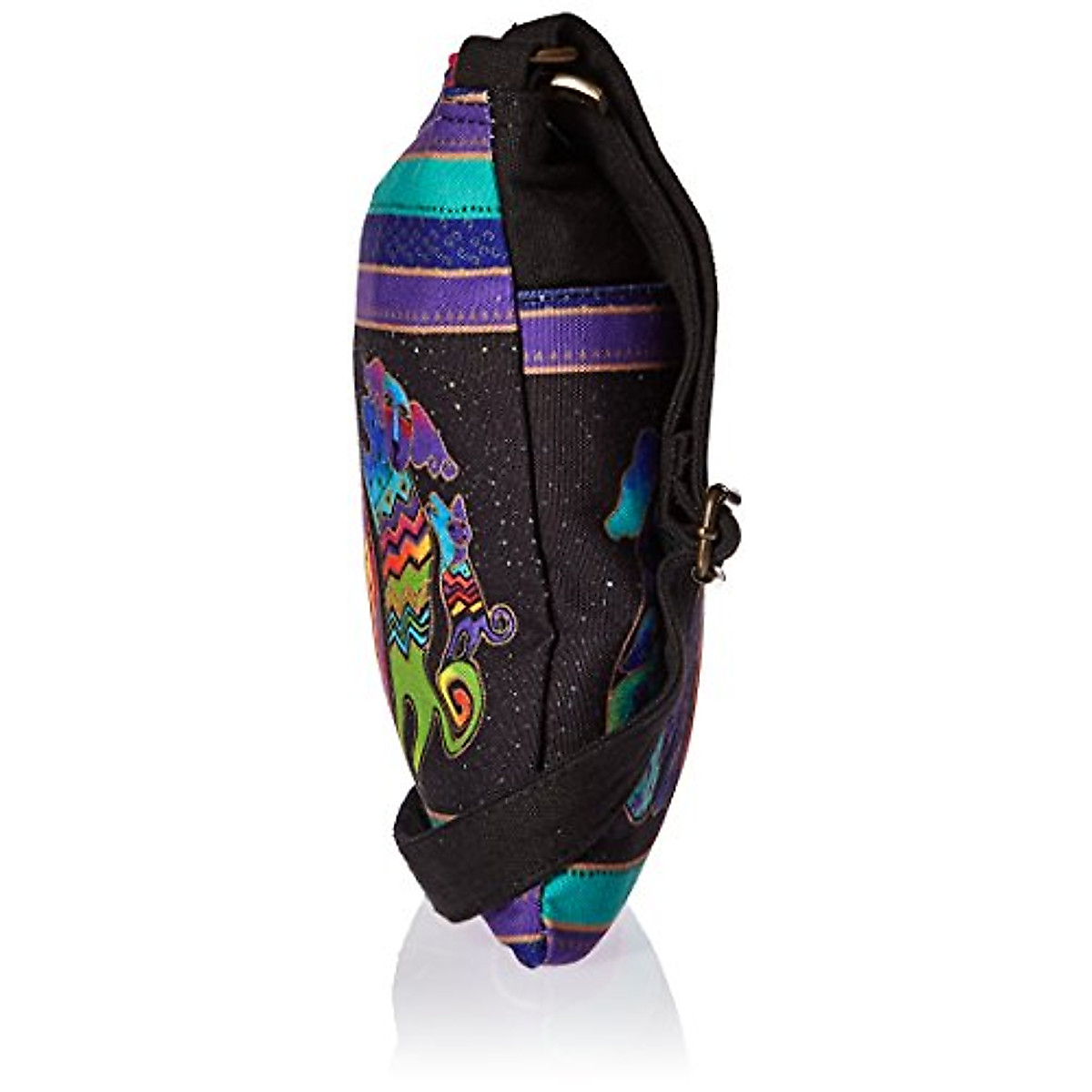Laurel Burch 87932 Artistic Totes Crossbody 10"X10", Dogs & Doggies