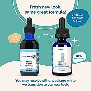 Adrenal Balance for Dogs with Cushing’s | Naturally Relieves Symptoms of Cushing's Disease in Dogs | Licorice Free Herbal Formula for Dogs with Cushing’s Disease | by Prana Pets