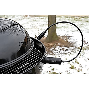 NextLED NT-7647-F Magnetic BBQ Grilling Light for Outdoor Grill, 18-Inch Flexible Gooseneck, Heat & Weather Resistant, IP-54, Warm Natural Lighting Shows True Color of Your Food, Perfect Grill Gift