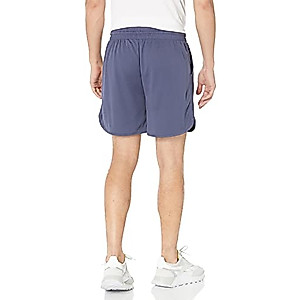 Spalding Men's Mesh Branded Short, Crown Blue, Small