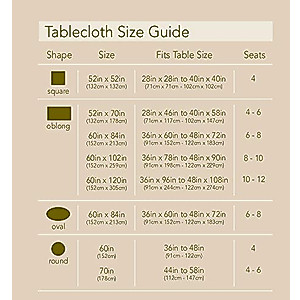 Home Bargains Plus Provence Allure Arabesque Yellow and Blue Floral Bordered Country French Fabric Tablecloth, Indoor Outdoor, Stain and Water Resistant 60" x 102" Oval