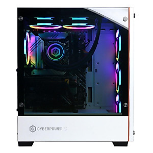CyberpowerPC Gamer Supreme Liquid Cool Gaming Desktop Computer, Intel Core i9-13900KF 3GHz, 16GB RAM, 2TB SSD + 1TB HDD, NVIDIA GeForce RTX 3080 10GB, Windows 11 Home