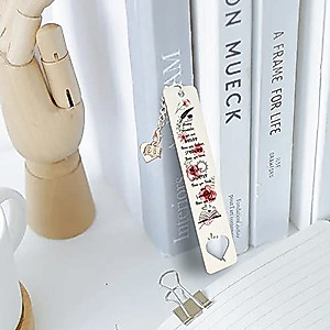 Inspirational Bookmarks for Son, Daughter, Book Gifts for Boy, Friends, Girl, Book Lover, Reading Gifts for Her, Him, Christmas Day Gift for Book Lover, Bookworm-WB55