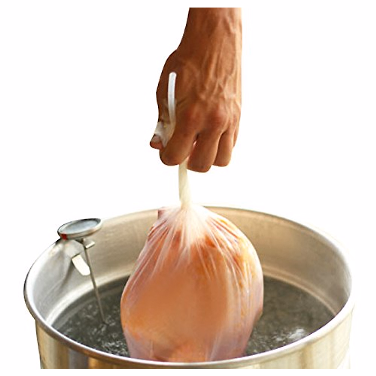 Poultry Shrink Bags - 50 Clear 10" x 16" for Whole Chickens or Rabbits w/ 50 zip ties included / 2.5 Mil/Freezer Safe/Commercial Grade/BPA/BPS Free