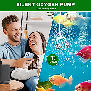 Solar Pond Aerator with Air Pump, 3 Modes(18H/36H/72H) Solar Aerator for Ponds Outdoor, 4W & 2200 mAh Solar Powered Air Pump with Bubble Regulator for Small Fish Pond, Stock Tank, Aquarium Hydroponics