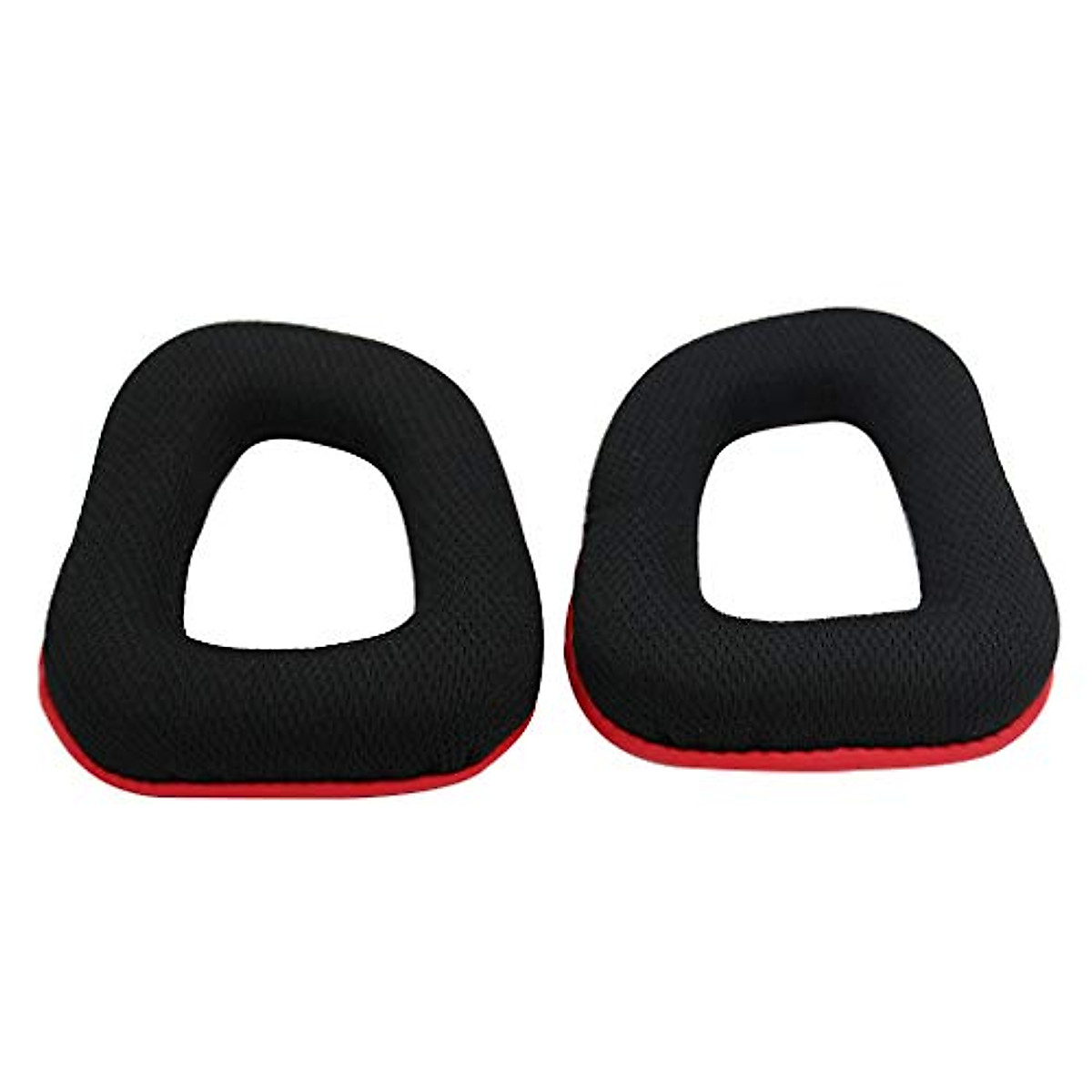 Kingjinglo for Earpads G230 G430 G930 G35 F450 Gaming Headset Black & Red; OEM Ear Pads
