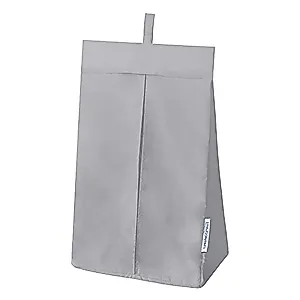 SPRINGSPIRIT Diaper Stacker Diaper Caddy Organizer Easy Access & Dustproof Diaper Bag Portable Hand Free Diaper Holder for Adults or Nursery, Light Grey Diaper Stacker