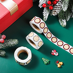 Outus 1500 Pcs Happy Holiday Stickers St Patrick Back to School Gift Wrap for Teacher Envelope Labels Roll Buffalo Plaid Sticker Round Tag Seal Decals for Baby Shower Greeting Cards Supplies, 1 Inches