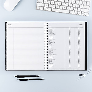 Blue Sky 2023 Monthly Planner, January - December, 8" x 10", Flexible Cover, Wirebound, Enterprise (142096)