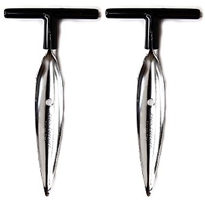 2 qty - Ken's CocoMon Coconut Opener Tool for Fresh GREEN Young Fruit Black Rubber Handle EZ Easy Grip SAFE (2 CocoMons)