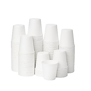 RACETOP [600 Pack] 3 oz Bathroom Paper Cups, Disposable Paper Cups, Small Mouthwash Cups, Ideal for Bathroom