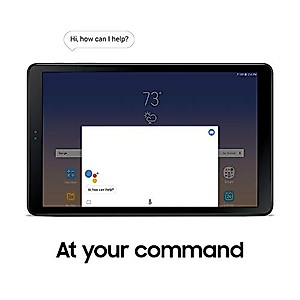 Samsung Electronics SM-T590NZKAXAR Galaxy Tab A, 10.5", Black (Renewed)