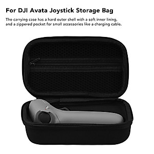 Pilipane Drone Joystick Carrying Case wearShockproof Portable Rocker Storage Bag Handbag for dj 1 Motion Controllers Accessories, Drone Rocker Storage Bag Joystick Carrying Case for Avata Contro