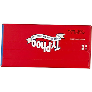 Typhoo Tea: 80 Authentic English Tea bags Individually Wrapped, Black Tea Bags, British Black Tea, British Blend, English Breakfast Tea, Kosher for Passover