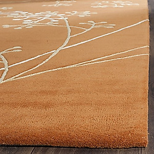 SAFAVIEH Soho Collection 2'6" x 8' Rust SOH305D Handmade Premium Wool Runner Rug