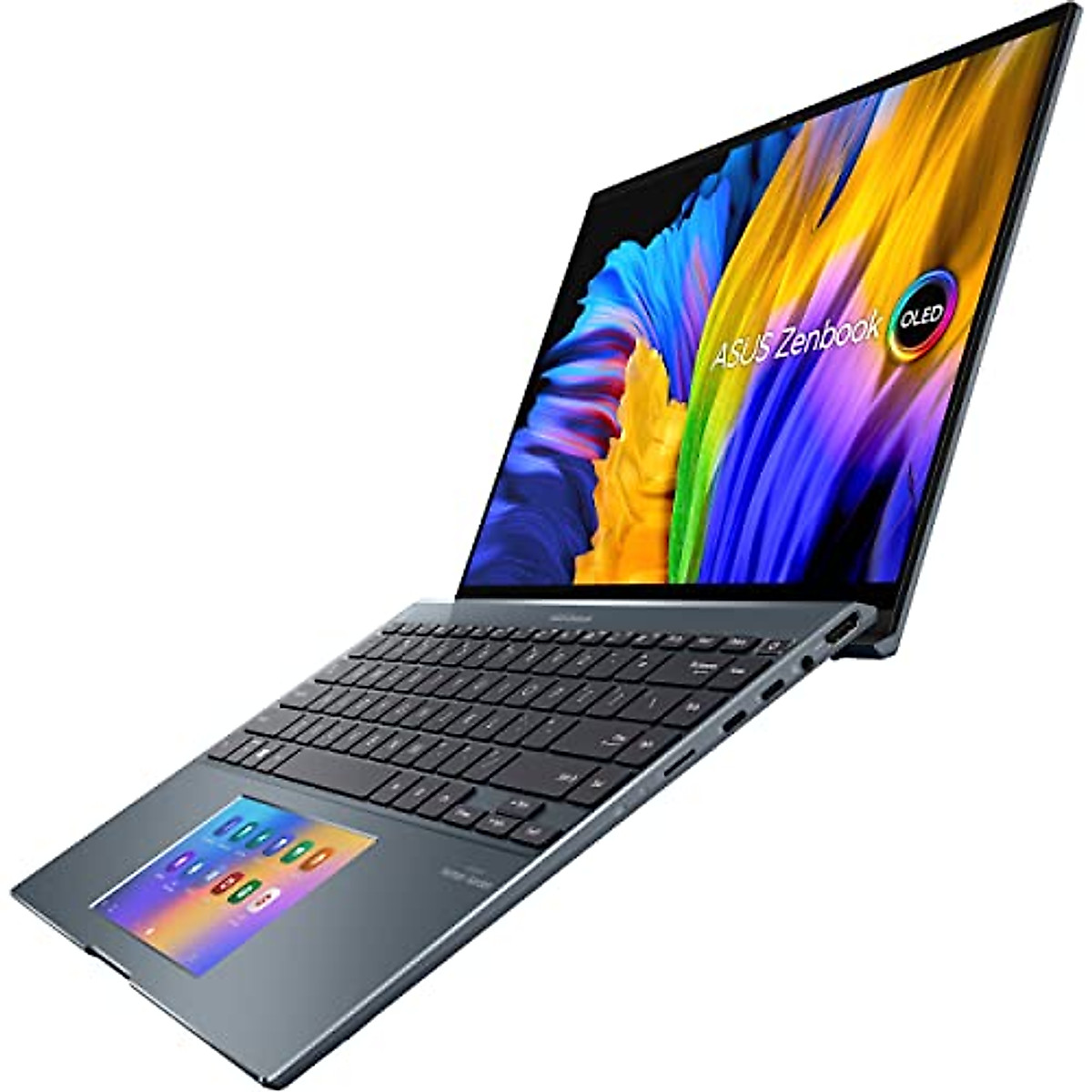 Asus Zenbook 14X OLED Laptop I 14" 2.8K OLED Multi-Touch 100% DCI-P3 I Intel 4-core i7-1165G7 I 16GB DDR4 1TB SSD I GeForce MX450 2GB I Backlit Fingerprint Thunderbolt Win11Pro + 32GB MicroSD Card