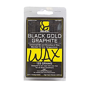 DEMON UNITED Ski and Snowboard Base Care Kit- Ski and Snowboard Base Repair Kit (Combo Ptex 5 BLK/5WHT)