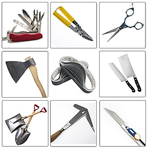 3/4 x 12 inch Knife Sharpening Belts, 24 Pack 1000 Grit Replacement Belts for Work Sharp Knife and Tool Sharpeners(Ken Onion Edition)