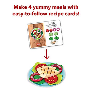 Skip Hop Play Food Set, Zoo Little Chef Meal Kit