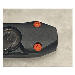 Orange Pocket Clip & Torx Screws For Streamlight Wedge 88810 88811 Flashlight
