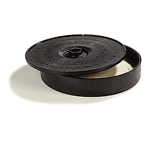 Carlisle FoodService Products 071703 Lift Off Jumbo Tortilla Server, 12.75" / 2.62", Black