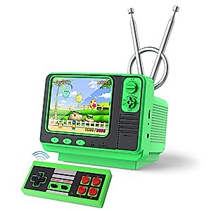 Retro Kids Handheld Game 3.0 Inch LCD Screen Mini TV Game Player System Built 308 Classic Retro Video Game Birthday Christmas