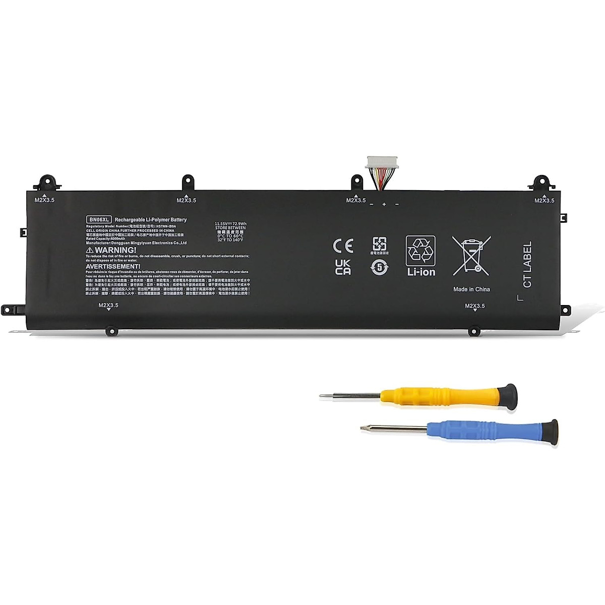 ZTHY BN06XL Battery Replacement for HP Spectre X360 15-EB000 15T-EB000 15t-eb100 15-EB0XXX 15-EB0025TX 15-EB0035TX 15-EB0053TX 15-eb0011NA 15-eb0042NB 15-eb0785NG BN06072XL L68235-1C1 TPN-Q226