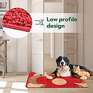 Vennocci F31 Entryway Rug Front Door Mat Indoor Door Mat Bathroom Rug Non Slip Washable