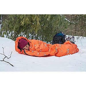 Survive Outdoors Longer 70% Reflective Escape Bivvy, Orange