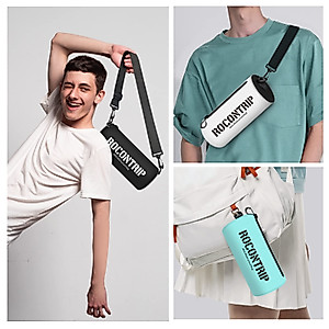 ROCONTRIP Crossbody Dry Bags IPX6 Lightweight Waterproof Bag Portable Swimming Bag Travel Waterproof Dry Bag for Fishing Snorkeling Diving Boating Kayaking Hiking（White）