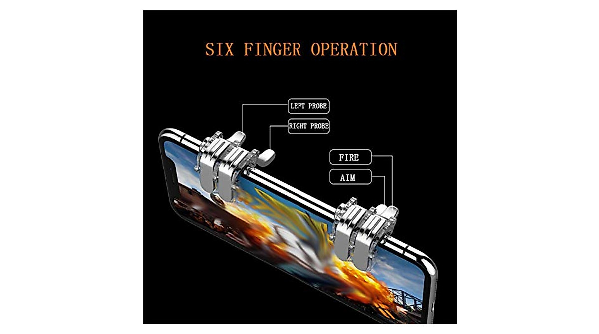 Detectorcatty Metal Smartphone Mobile Gaming Trigger for Pubg Mobile ...