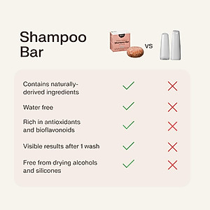 The Earthling Co. Shampoo Bar - Promote Hair Growth, Strengthen & Volumize All Hair Types - Paraben & Sulfate Free formula with Natural, Vegan Ingredients for Dry Hair (Citrus Sun, 3 oz)