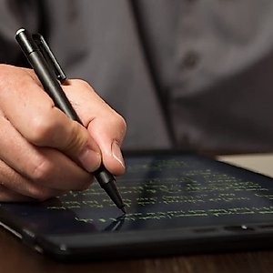 Boogie Board Blackboard Authentic Reusable Notebook with Letter-Size Writing Tablet with Stylus, Instant Erase and Templates (8.5”x11”)