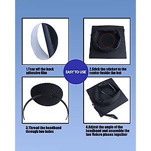ZYIJUNY Graduation Cap Headband Secures Your Grad Cap Upgrade Insert Hat Accessories for Graduates Gift for Girls