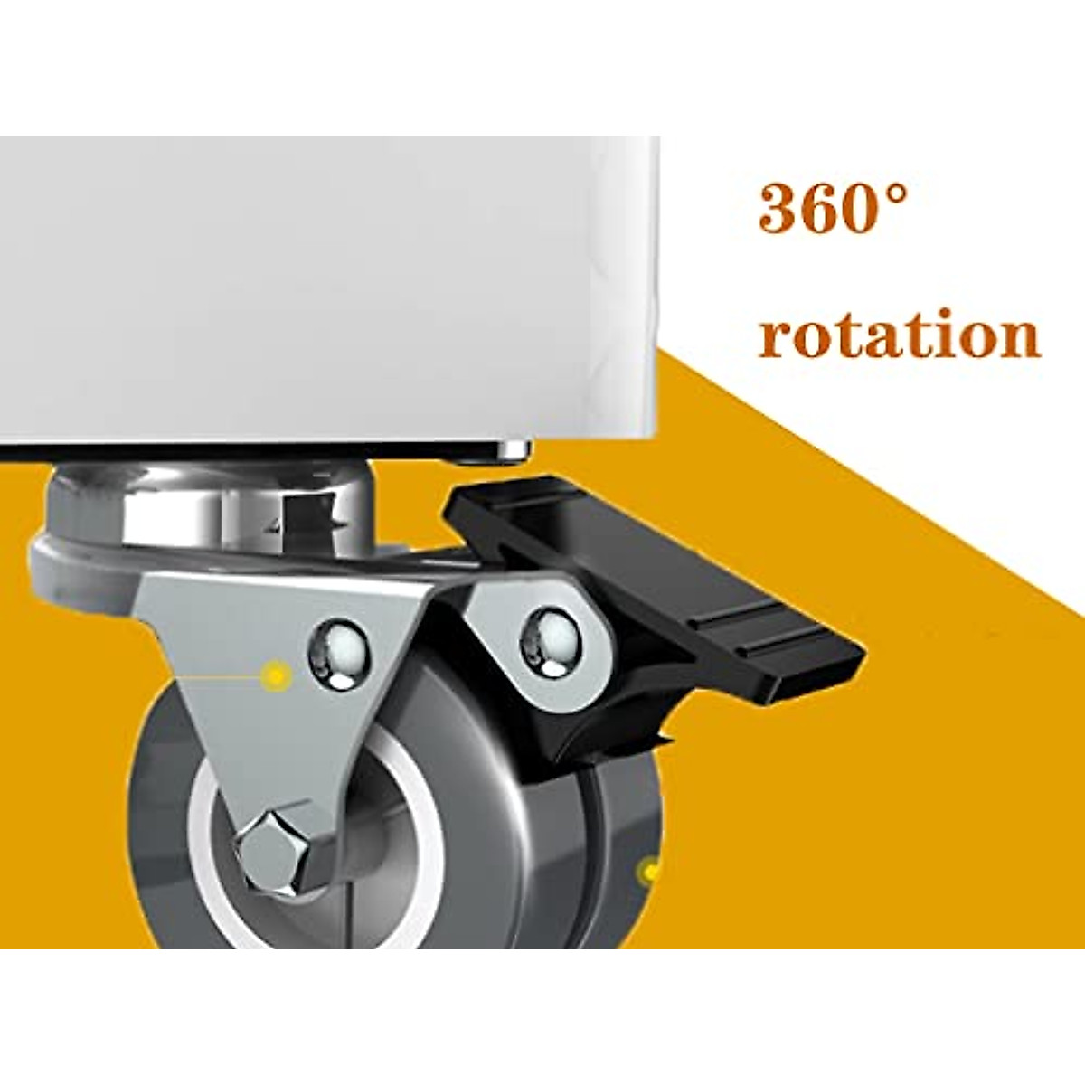 Adjustable Plant Stand (15-20’’) with Wheels Large Potted Planter Plant Stand on Wheels Pound Heavy Duty Plant Dolly Movable Plant Caddy Adjustable Rolling Tray Coaster…