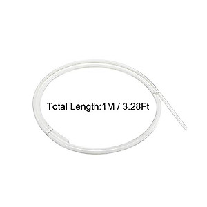 uxcell 3/16-inch Plastic Welding Rods ABS Welder Rods for Hot Air Gun 3.3ft White