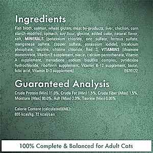 Purina Fancy Feast Wet Cat Food, Medleys Wild Salmon Florentine With Garden Greens in Delicate Sauce - (Pack of 24) 3 oz. Cans