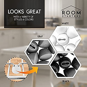 Kitchen Sink Rack Feet 20 Pack | Replacement for Kohler Rack Rubber Feet Part 84544-0 | Feet for Sink Grid by ROOM STARTERS (20 Pack, White)