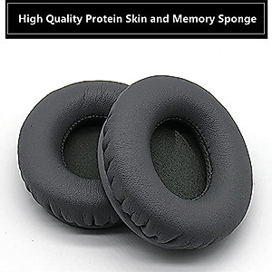 Solo 1 Wired Replacement Earpads Ear Pad Cushions Compatible with Monster Beats by Dr.Dre Solo1.0 Wired Solo HD Wired On-Ear Headphones (Black)
