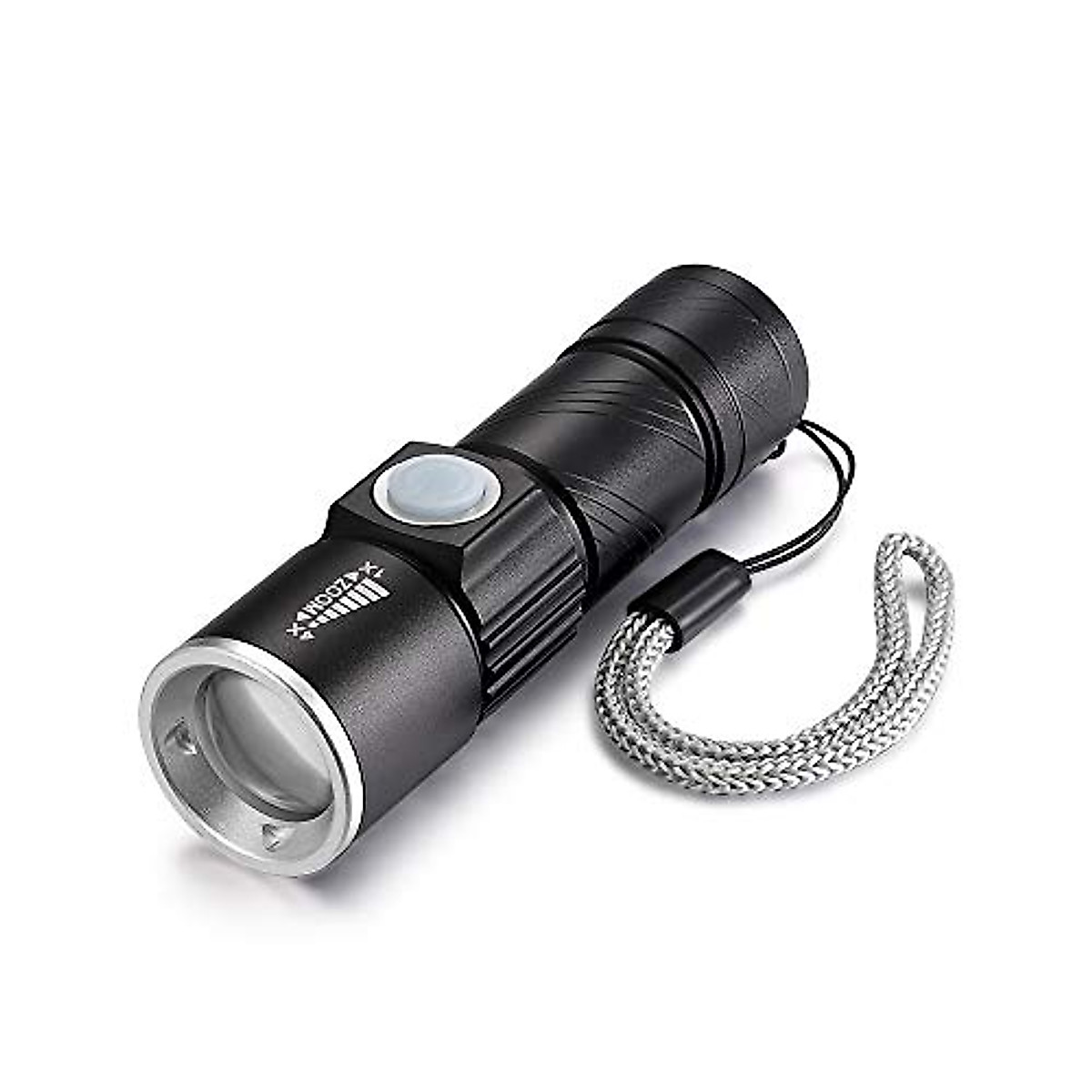 DARKBEAM UV Light Rechargeable USB Flashlight 395nm Blacklight Ultraviolet Wood's Lamp LED Portable Mini Handheld Pocket Torch Detector for Dog Urine Pet Stains Anti-counterfeiting, Resin Curing