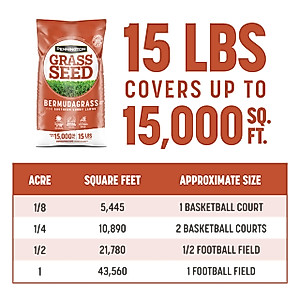 Pennington Bermudagrass Grass Seed 15 lb