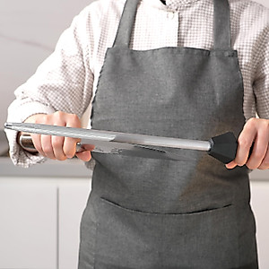 Sharpeak (a brand of SHARPAL) 108S 17.5-Inch/Rod L. 12-Inch Sharpening Steel Knife Sharpener Rod with Built-in Angle Guides Kitchen Knives Honer Knife Steel Sharpening Rod Chaira Para Cuchillos HRC 65