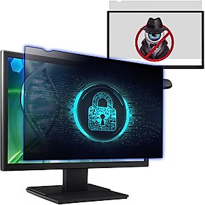 Izmapaic Computer Privacy Screen Filter for 23 Inch 16:9 Widescreen Monitor, Anti-Spy/Anti Glare Protector Office Accessories - WxH: 20 1/16" x 11 5/16" (509mm x 286mm)