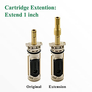 96945 Handle Extension Kit Replacement, Compatible with Moen Posi-Temp Single Handle Tub and Shower Faucet, Chrome