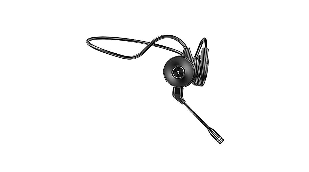 Bone Conduction Headphones Bluetooth - Open-Ear, Noise Cancelling ...