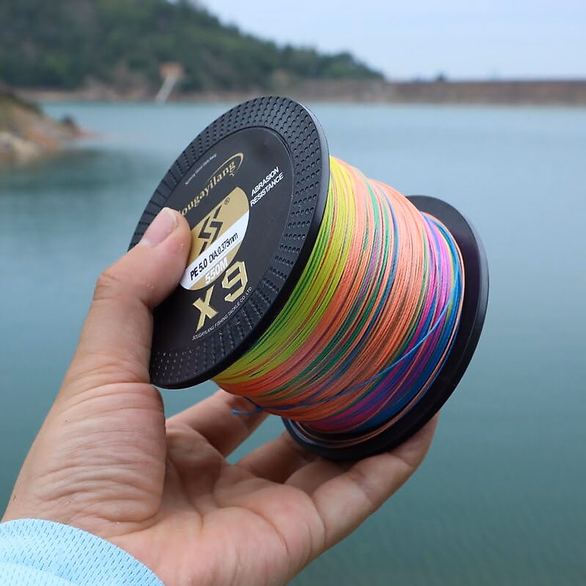 X9 Braided Fishing Line 150M 350M 550M 17-97LB Multifilament Fishing Line Super Strong PE Carp Fishing Line Pesca