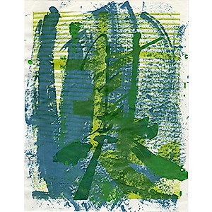 Brooklyn street shadow monoprint